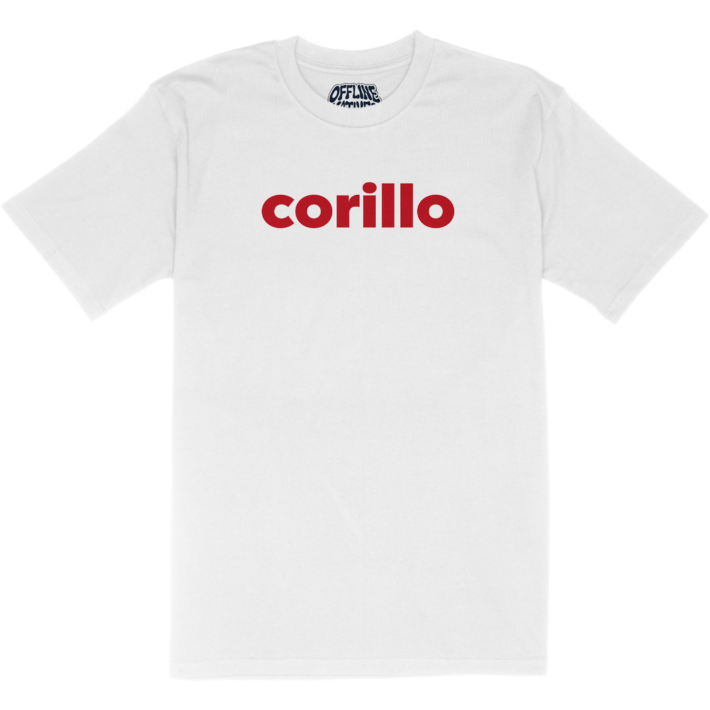 Corillo T-Shirt - White – Offline Natives